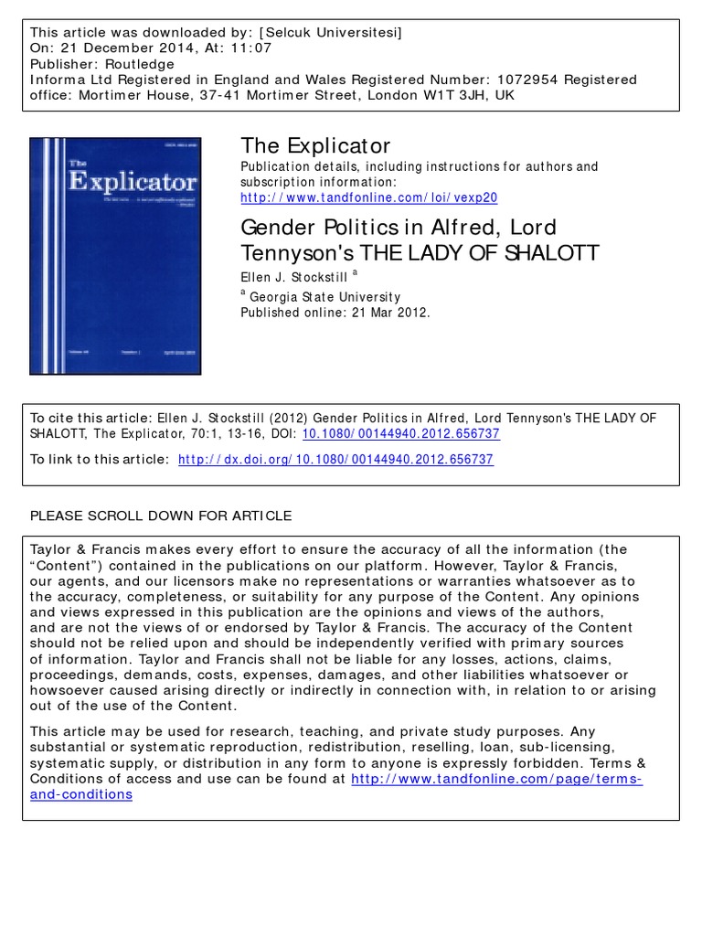 The Explicator | PDF | Patriarchy | Gender