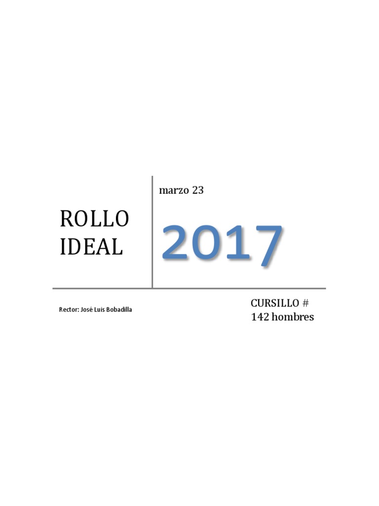 Rollo Ideal | PDF | Felicidad | Vida