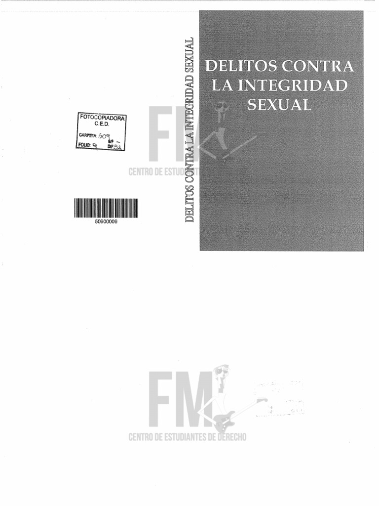 (509-09) Delitos Contra La Integridad Sexual - Donna PDF | PDF