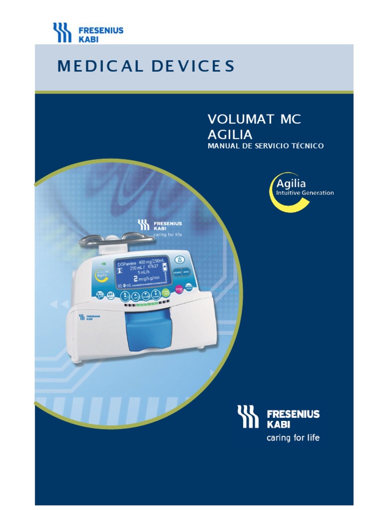 Bombas de Infusion Volumat Manual Español | PDF | Residuos | Informática