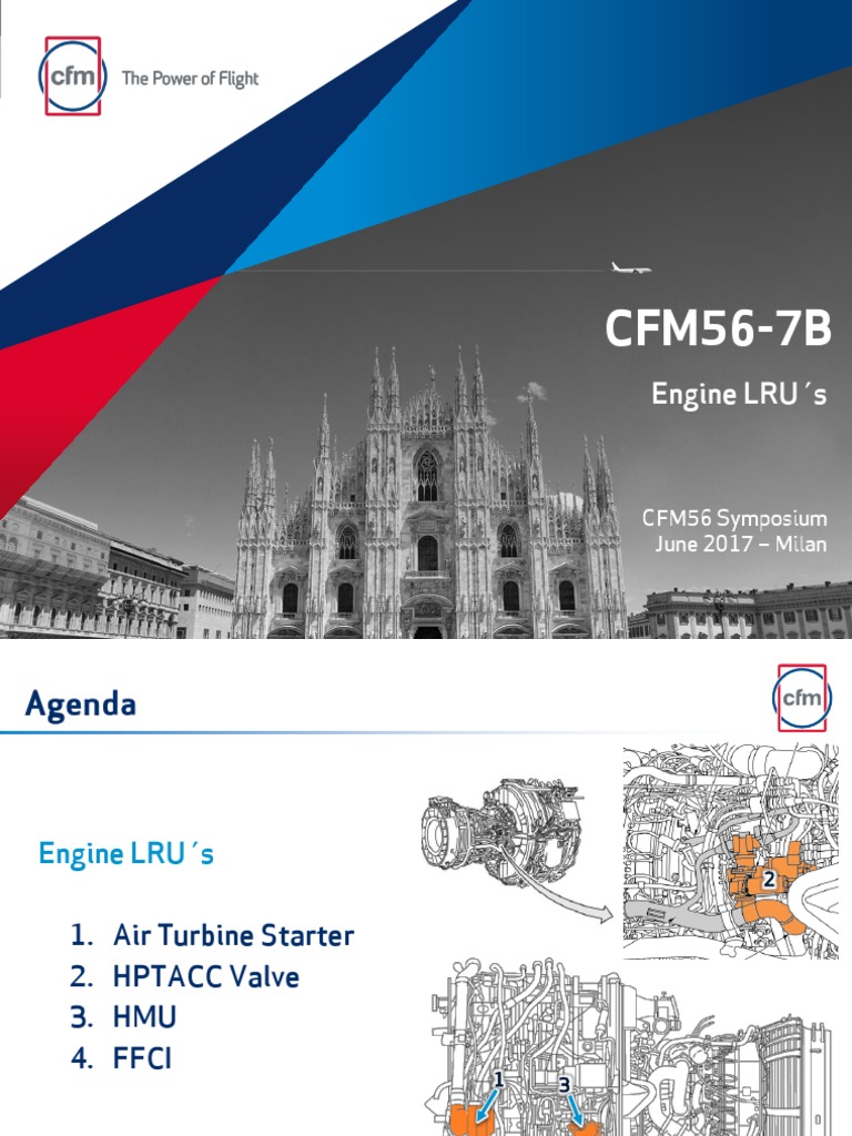 CFM56-7B Engine LRU Performance Review | PDF | Bearing (Mechanical ...