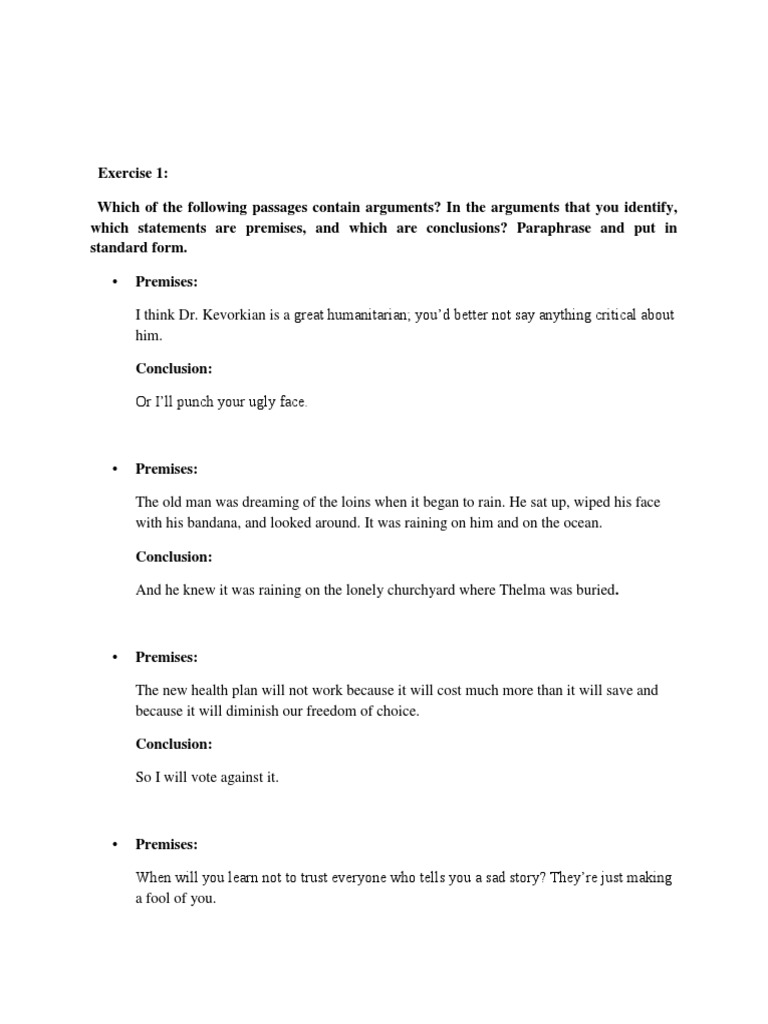 Logic & Arguments | PDF | Fallacy