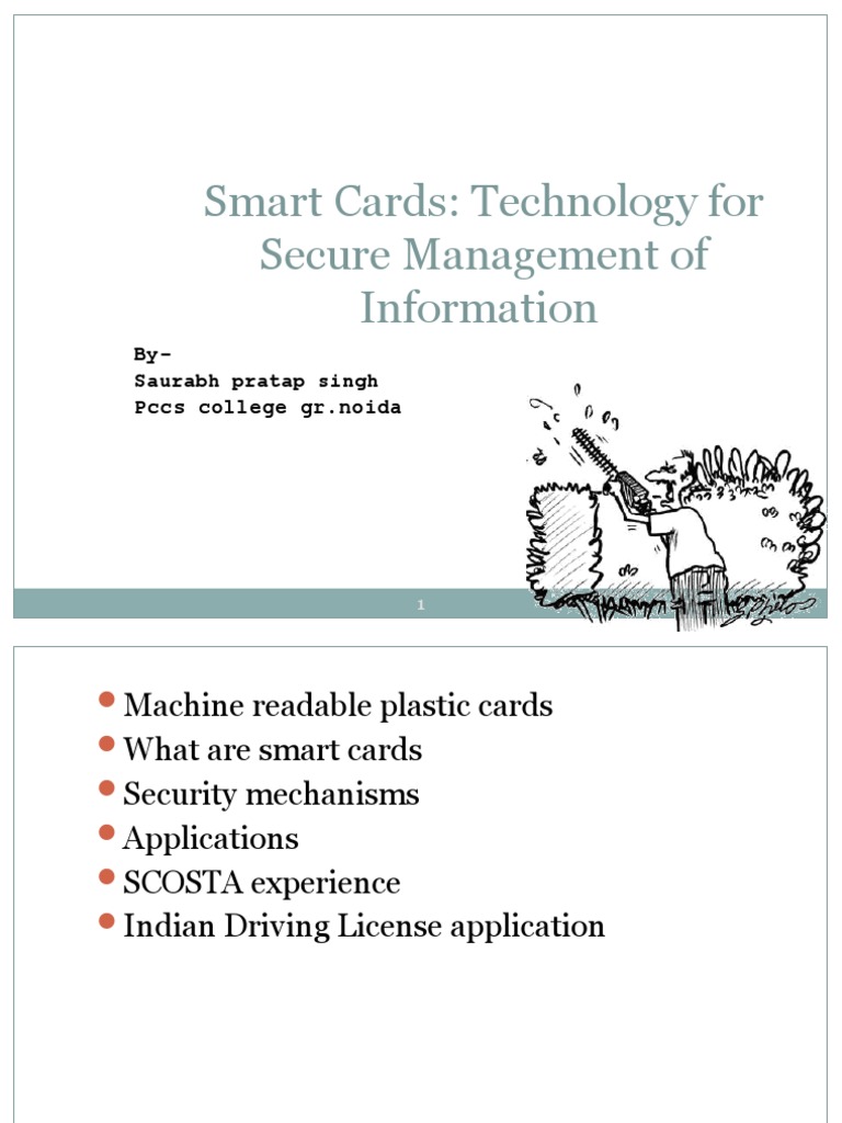 Smart Cards: Technology For Secure Management of Information | PDF ...