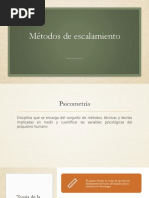 Escala o Escalograma de Guttman | PDF | Medición | Actitud (psicología)