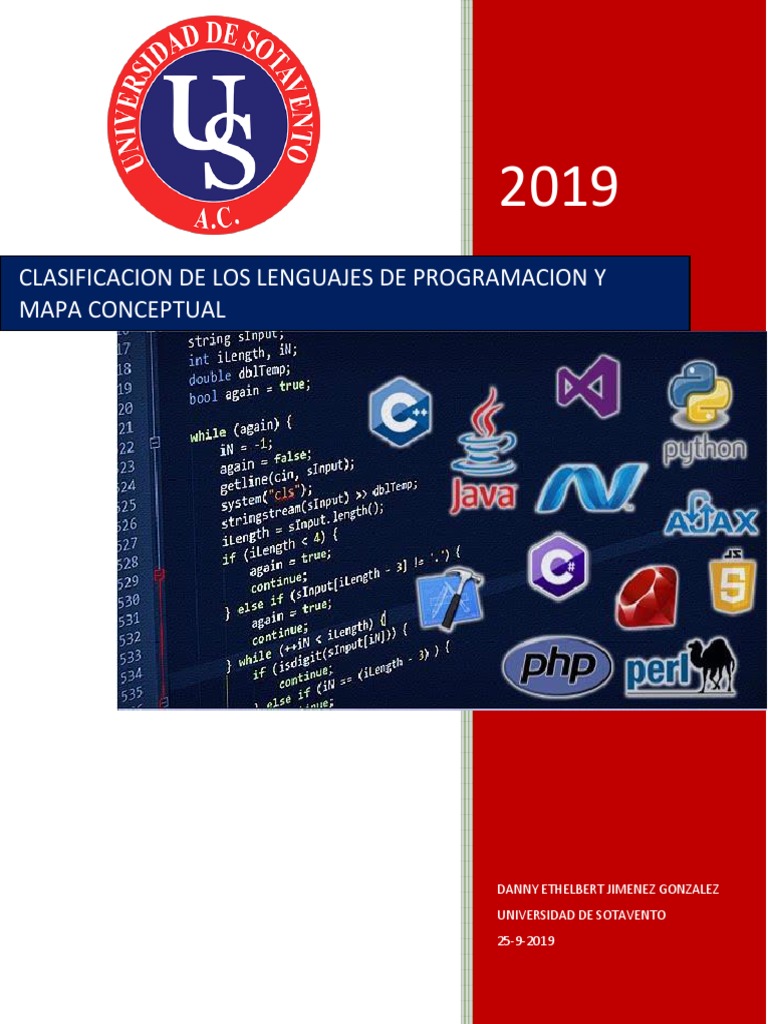 Clasificacion de Los Lenguajes de Programacion | PDF | Lenguaje de ...
