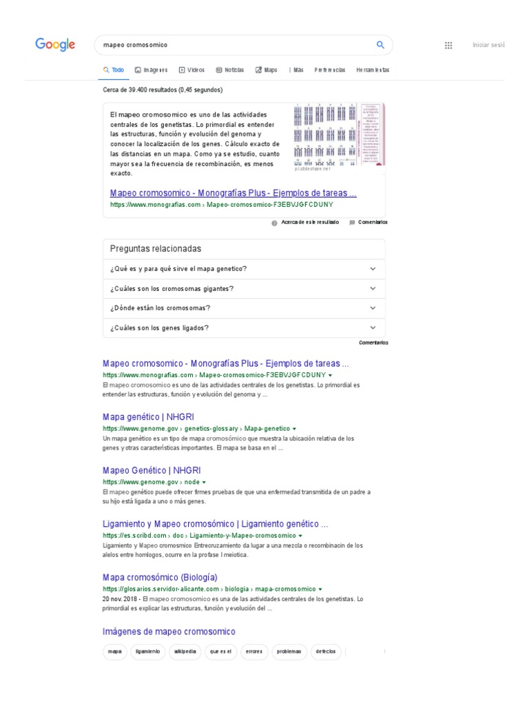 Mapeo Cromosomico | PDF | Enlace Genético | Organismos