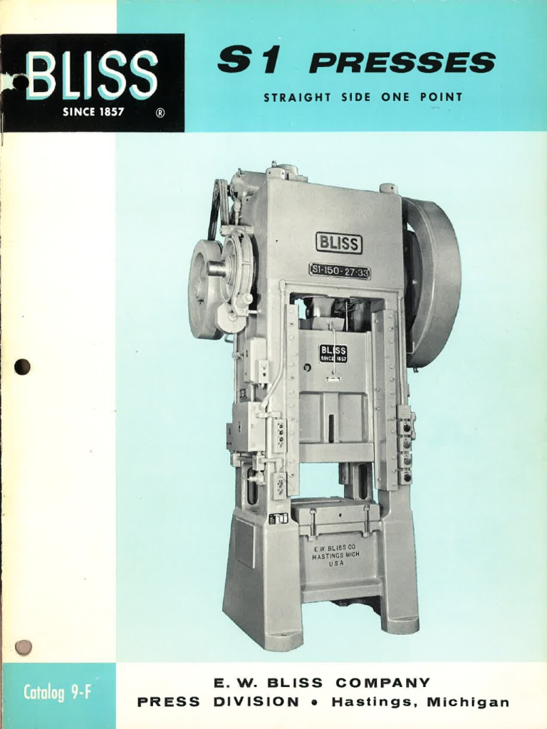 Bliss Straightside Press Catalog Vintage | PDF