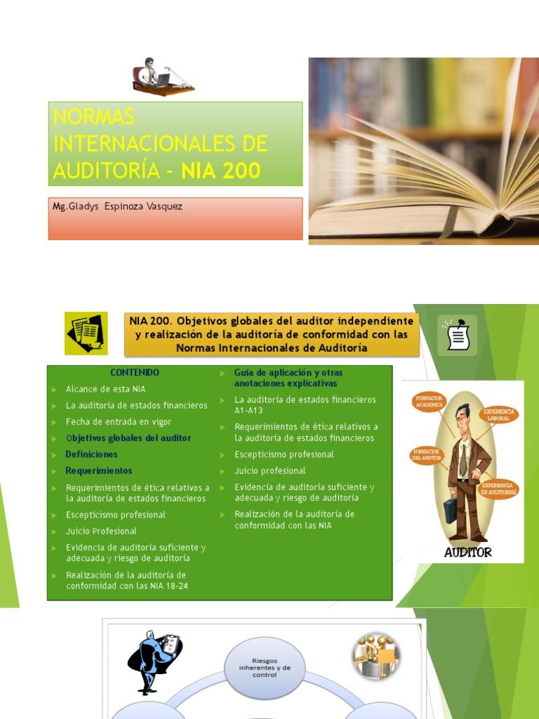 Nia-200 | PDF | Auditoría | Contralor