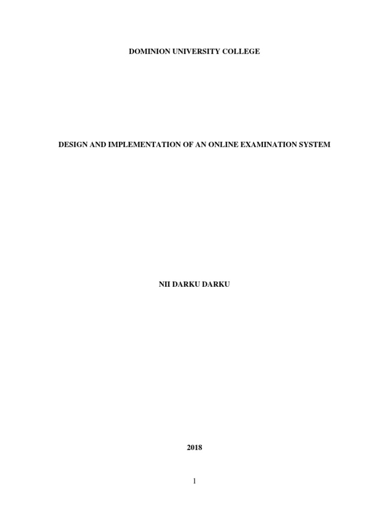 Online Examination System Pdf Software Development Process Databases