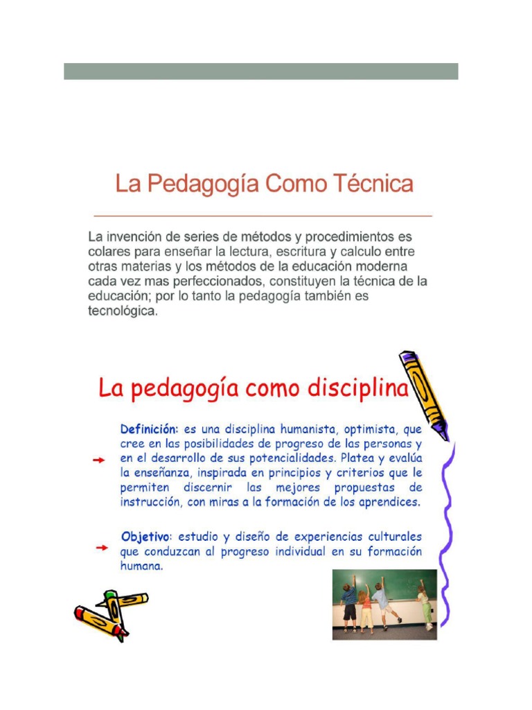 La Pedagogía como Ciencia Educativa | PDF | Pedagogía | Verdad