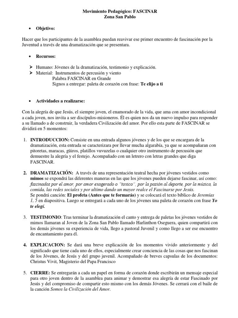 Fascinar PJZSP | PDF | Amor