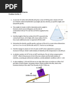 Thermodynamics Problem Set With Solutions | PDF | Pressure | Mechanical ...