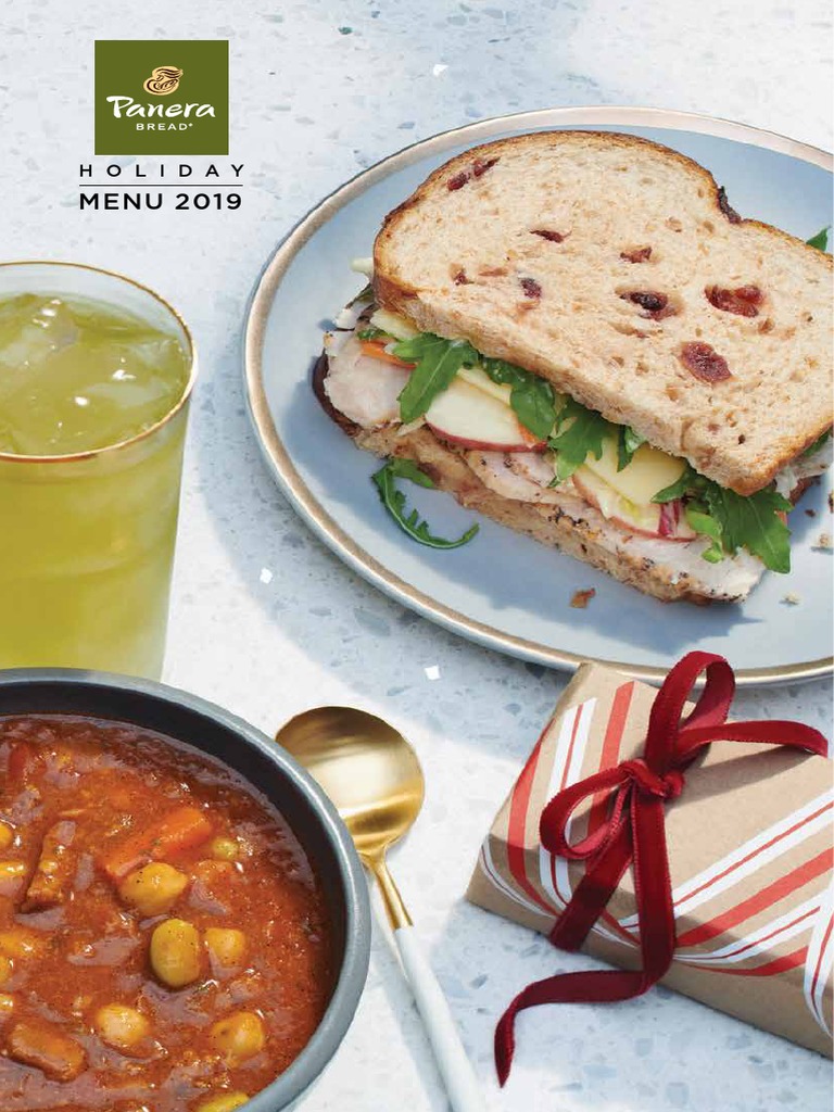 Panera Bread Holiday Menu | PDF | Muffin | Tea