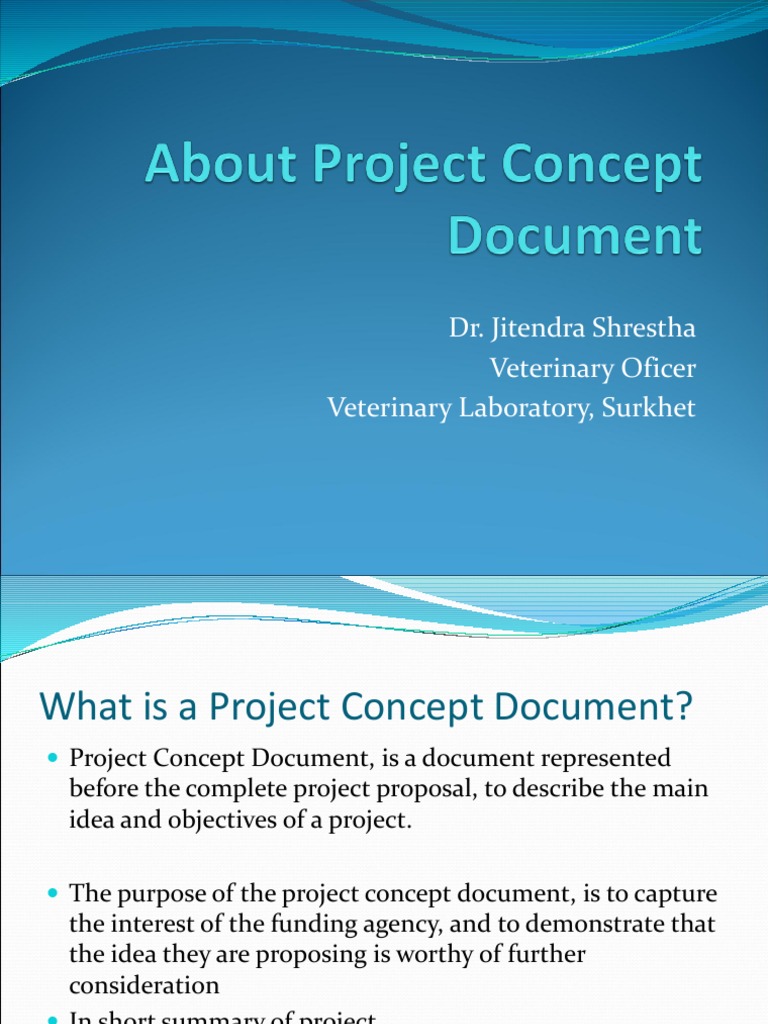 Project Concept Note | PDF | Concept | Document