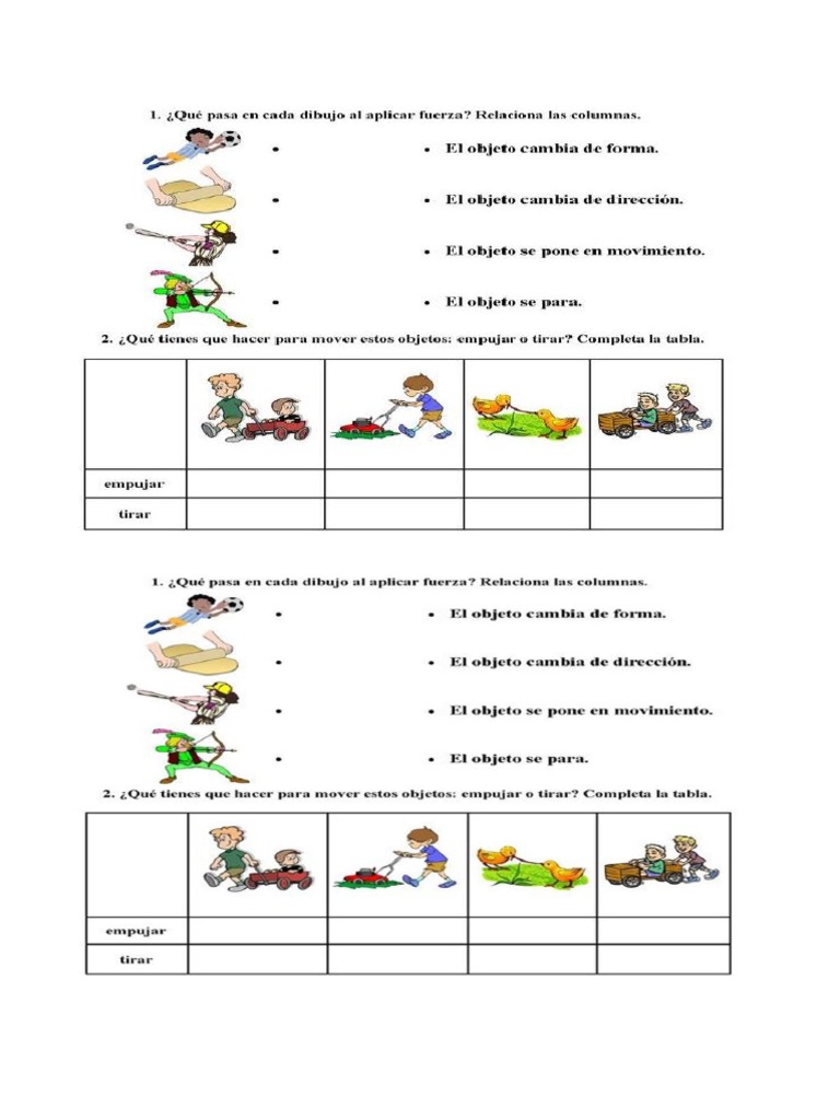 Fuerza y Movimiento | PDF