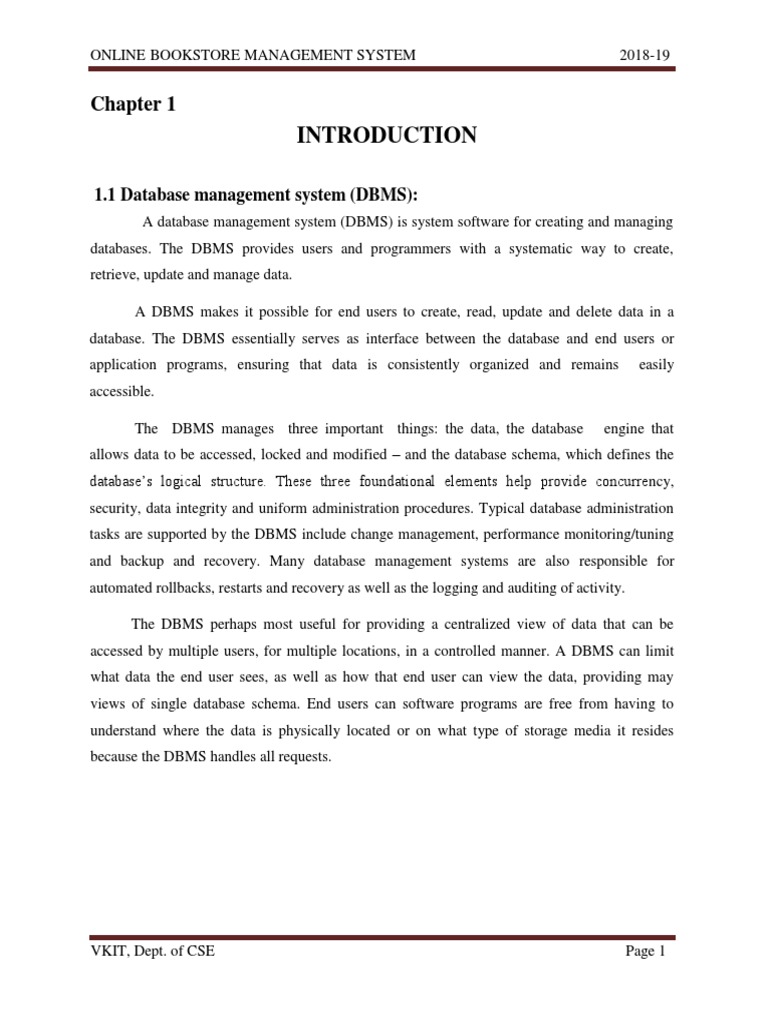 Book Store Management Report | PDF | Sql | Databases