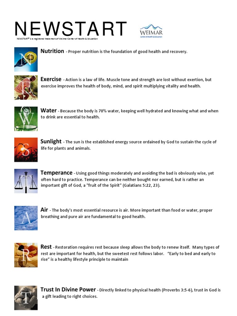 New Newstart 2 | PDF | Self-Improvement | Lifestyle