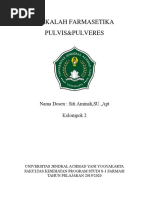 Jurnal Analisis Pulvis Dan Pulveres | PDF