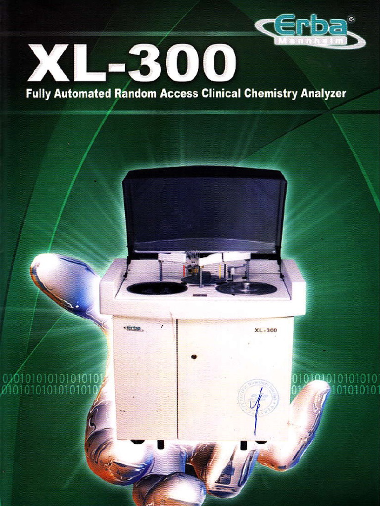 Brosur Alat Kimia Klinik Erba XL 300 | PDF | Physical Sciences | Chemistry