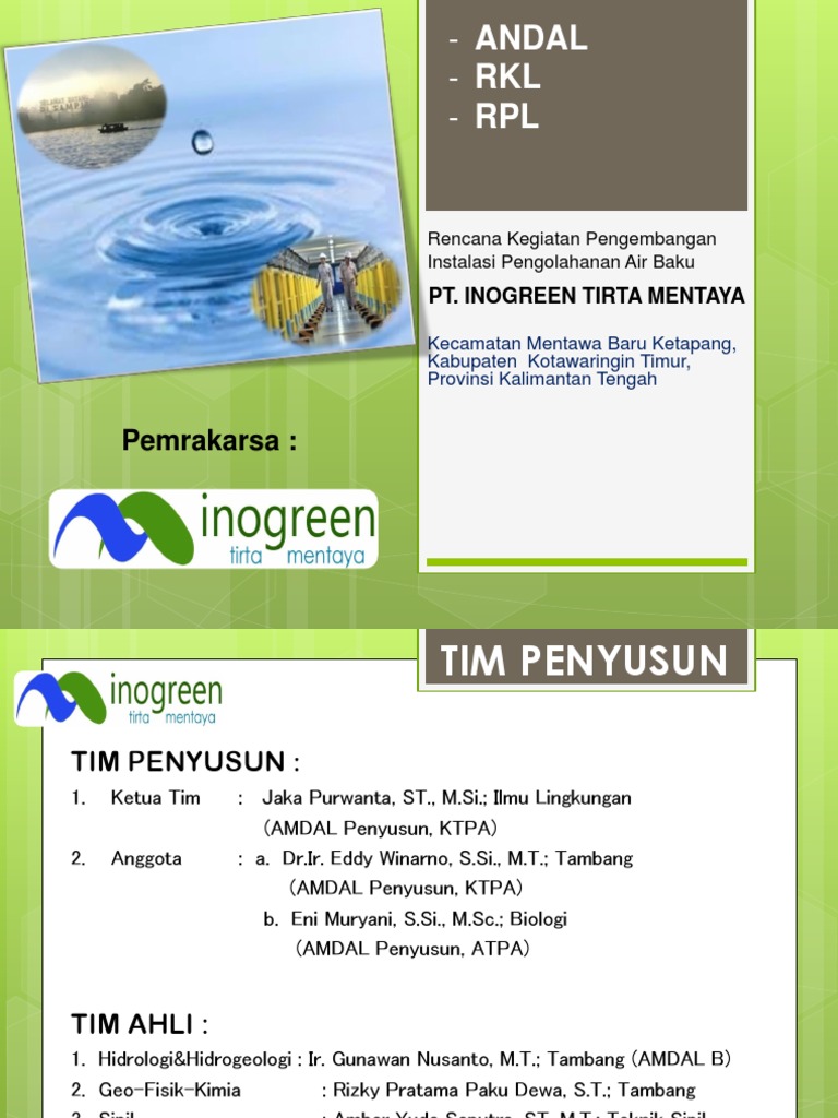 Presentasi Andal RKL Dan RPL | PDF