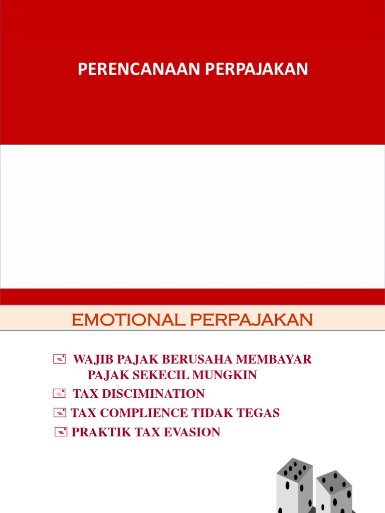 Perencanaan Pajak | PDF