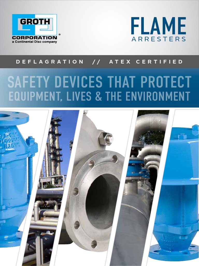 Flame Arrester - Technical Details | PDF | Steel | Thermocouple