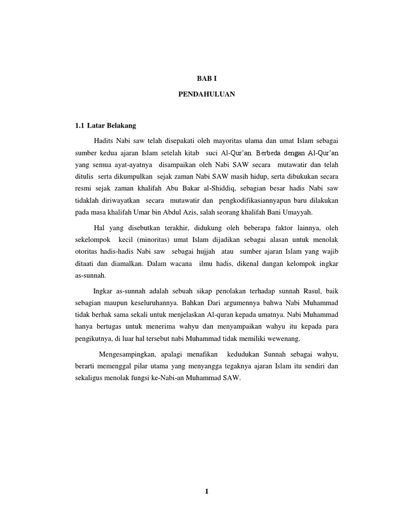 Inkarus Sunnah | PDF