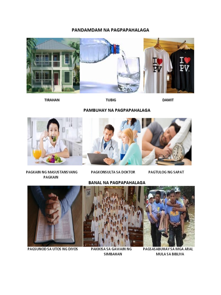 Uri NG Pagpapahalaga | PDF