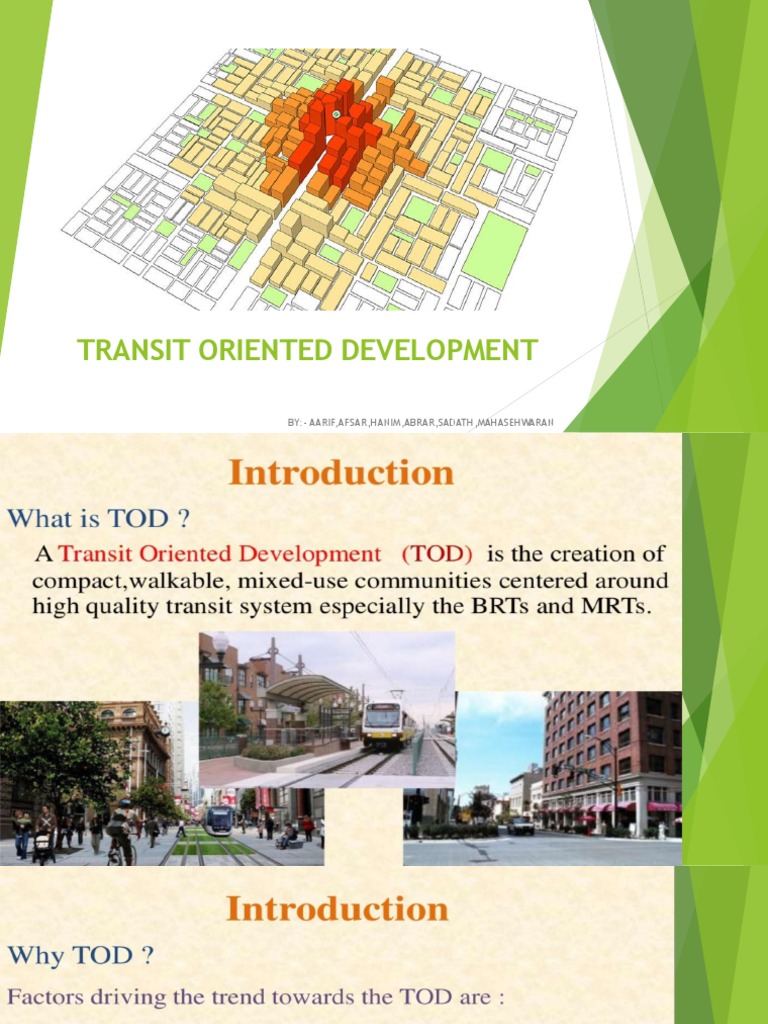 Transit Oriented Development Pdf