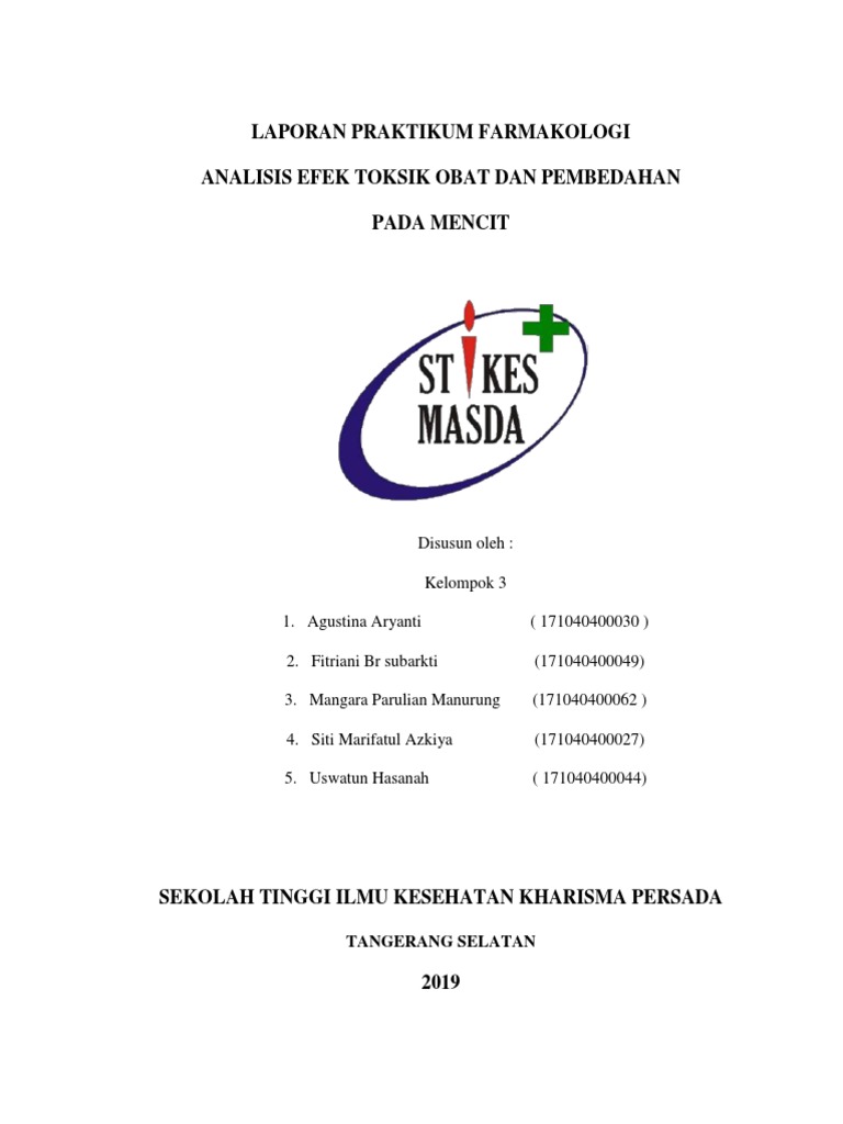 Analisis Efek Toksik Obat Dan Pembedahan | PDF