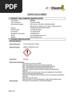 Material Safety Data Sheet Drathon Industrial Maintenance: Section 1 ...