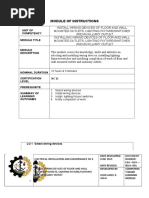 Electrical Installation and Maintenance NC Ii | PDF