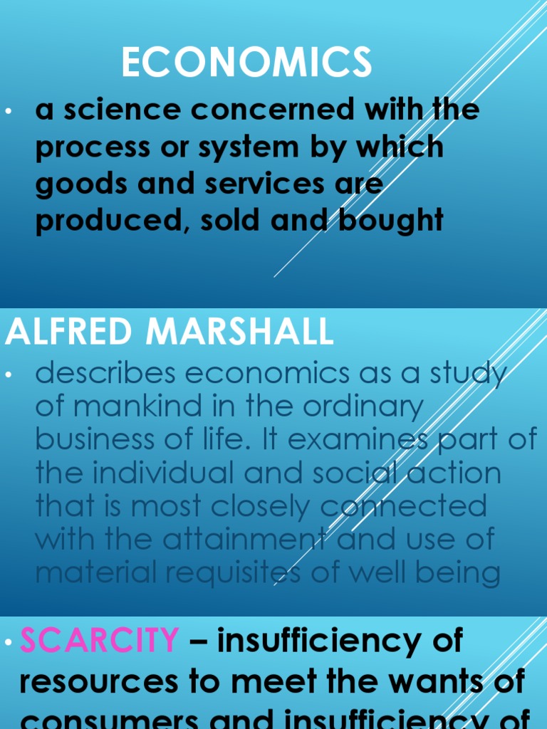 Applied Economics Power Point | PDF | Supply And Demand | Price ...