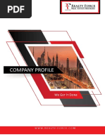 Simple Real Estate Company Profile Sample | PDF | Property Management ...