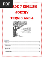 Grade 7 - Literature Study Guide | PDF | Poetry | Narrative