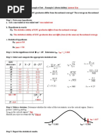 T-TEST Sample Solved Problems | PDF | Student's T Test | Methodology