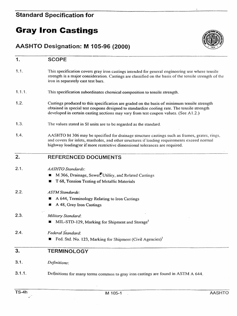 Aashto M 105 96 PDF | PDF