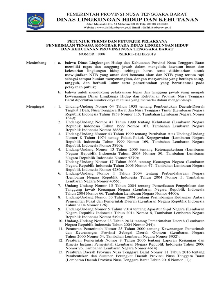 Juknis Dan Juklak | PDF