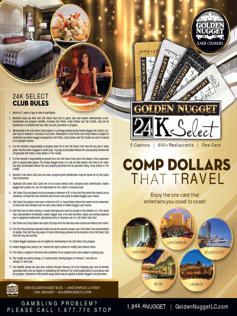 24k Select Tier Benefits | PDF | Slot Machine | Gaming