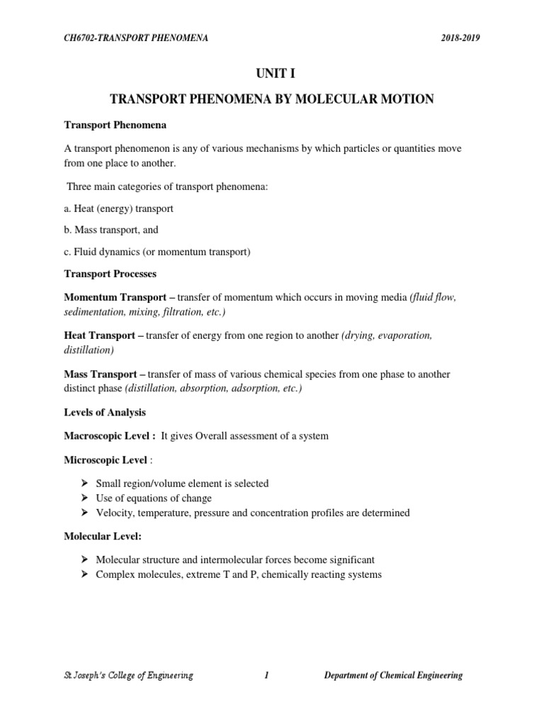 TP Portal | PDF | Viscosity | Transport Phenomena
