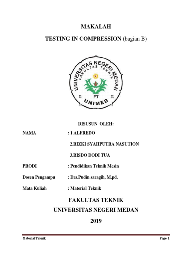 Makalah Material Teknik. | PDF