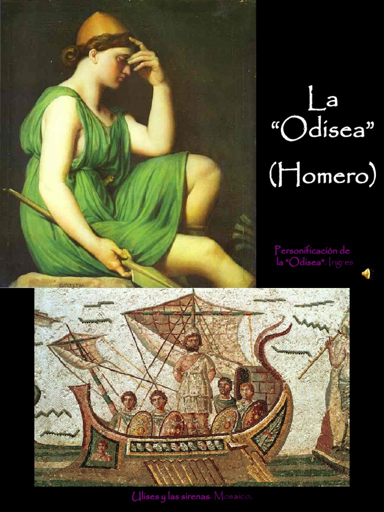 Power Point La Odisea | PDF | Odiseo | Caracteres literarios griegos