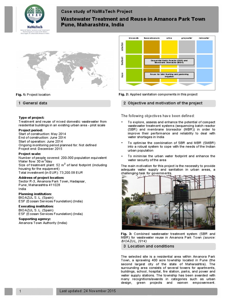 ZAPATA P 2015 Amanora Case Study PDF | PDF | Sewage Treatment ...