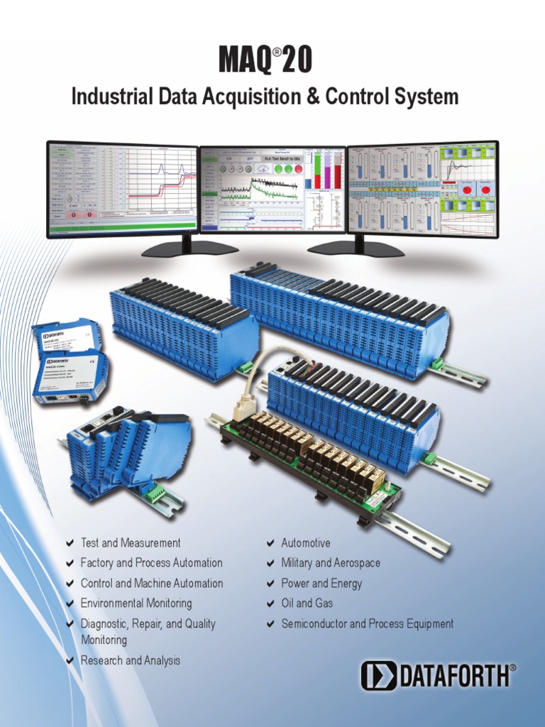 MAQ20 | PDF | Programmable Logic Controller | Control Theory