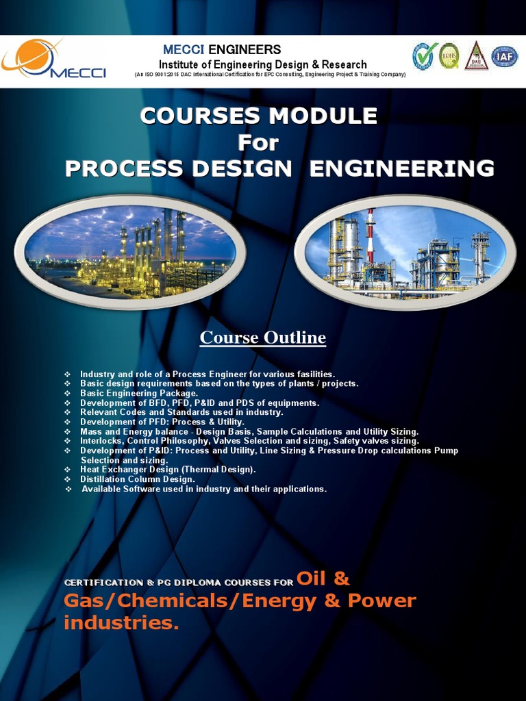 Process Design Engineering Training | Download Free PDF | Specification ...