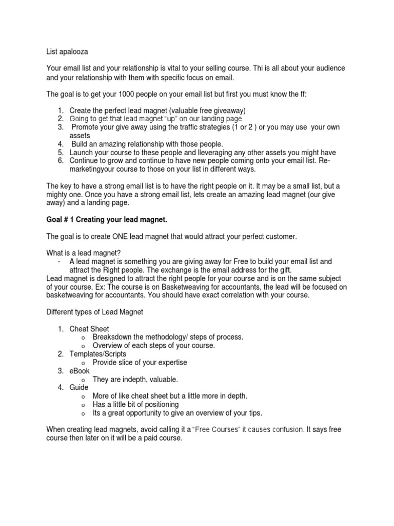 How To Get 1000 Email List | PDF | Communication | Business