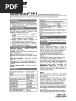 Technical Data Sheet Masterbrace 2200 | PDF | Concrete | Epoxy