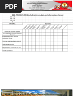 Checklist of Classroom Facilities | PDF