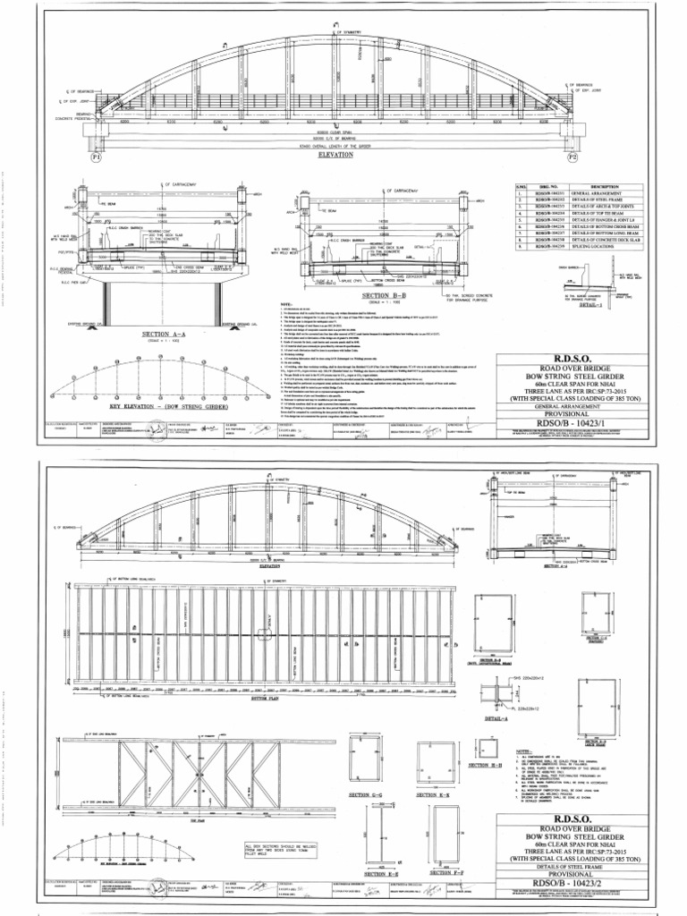 62m Bow String With 15m Deck Width | PDF