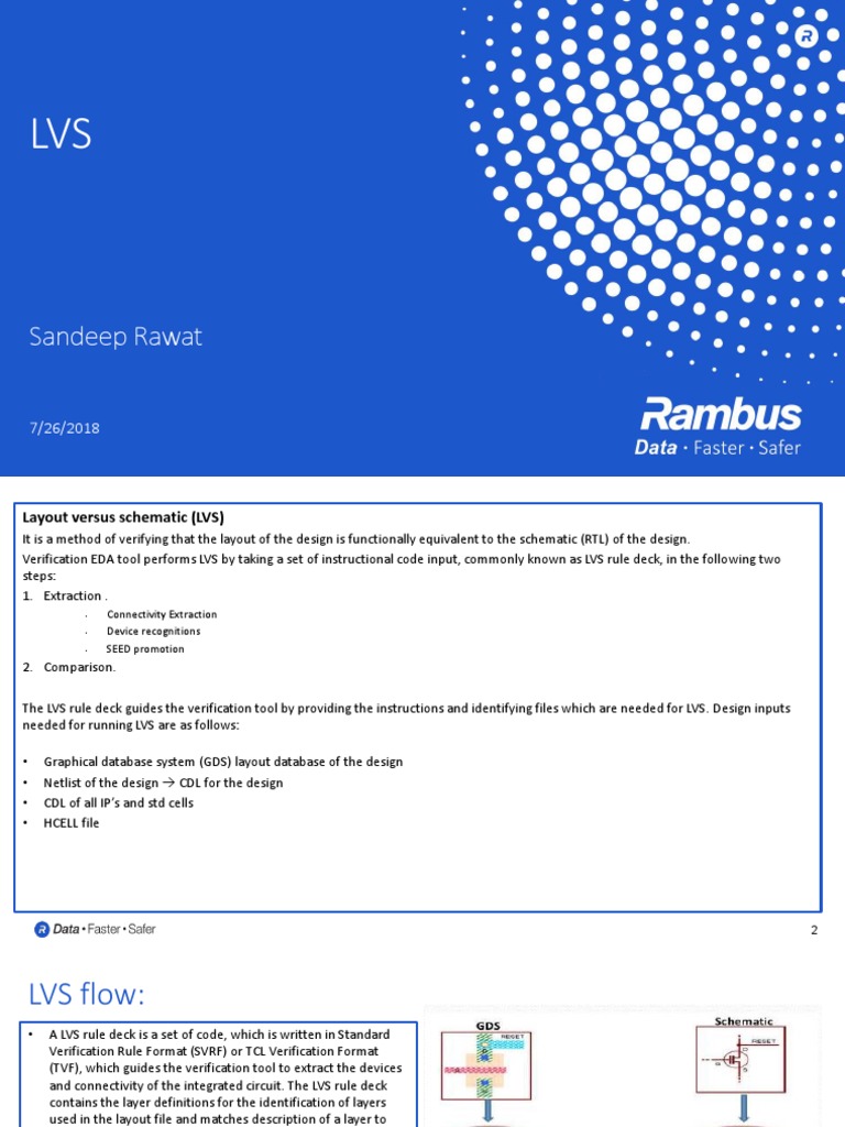 Lvs | PDF | Electronic Design | Design